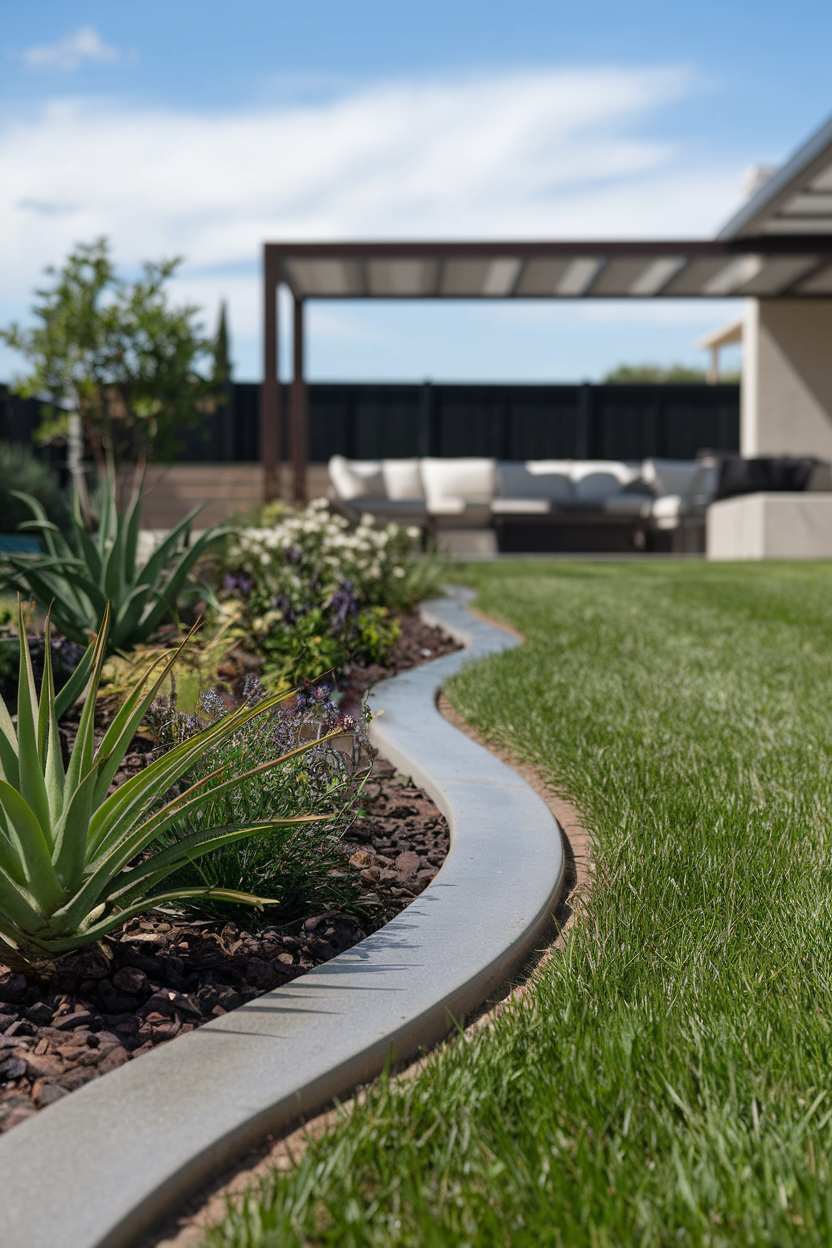 25 Lawn Border Ideas to Define Your Garden Beautifully | DIY Garden